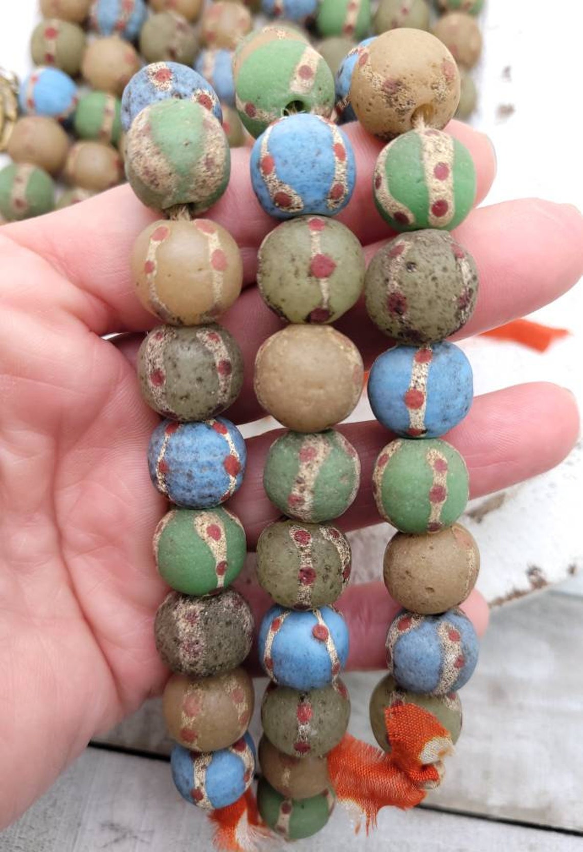 Wow Beautiful Handmade Rustic Accent Beads From Thailand - Etsy