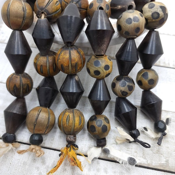 Hand Carved Beads - Etsy