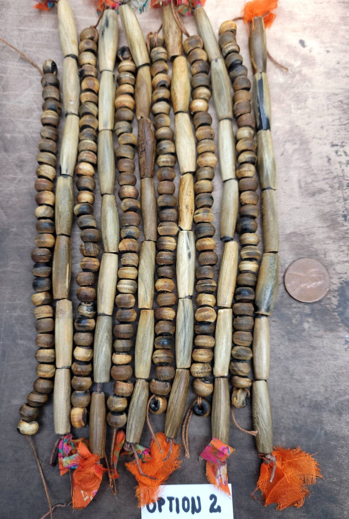 Handmade Horn Bone Beads/two Strand Lot of Horn Bone Beads / - Etsy