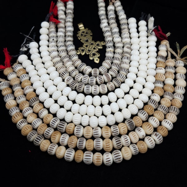 Indian Bone Beads - Etsy
