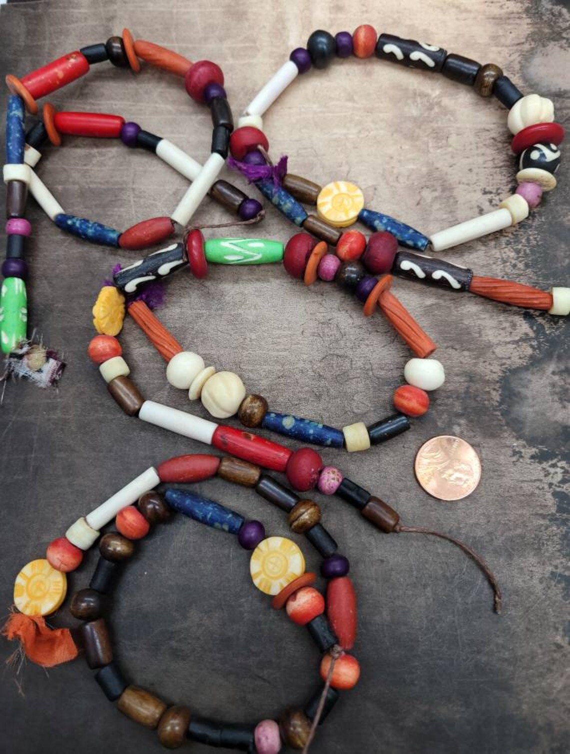 Beautiful Great Mix Of Buffalo Bone Dyed Beads / Great Variety | Etsy