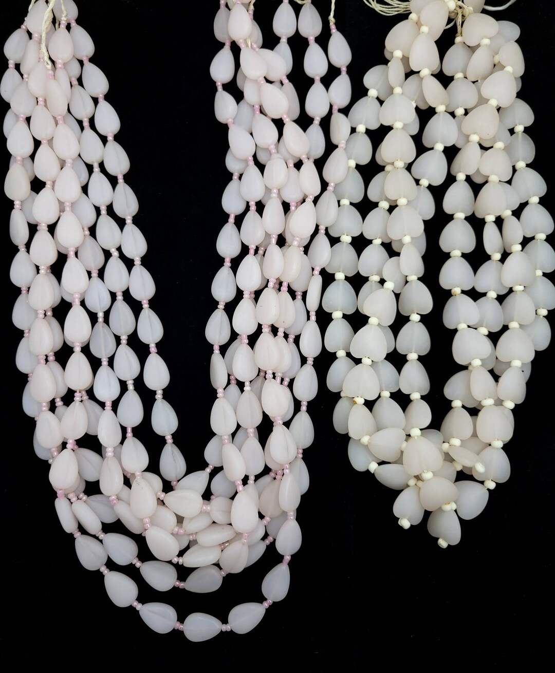 Beautiful Pink Glass Beads Handmade From Afghanistan Option to Choose ...