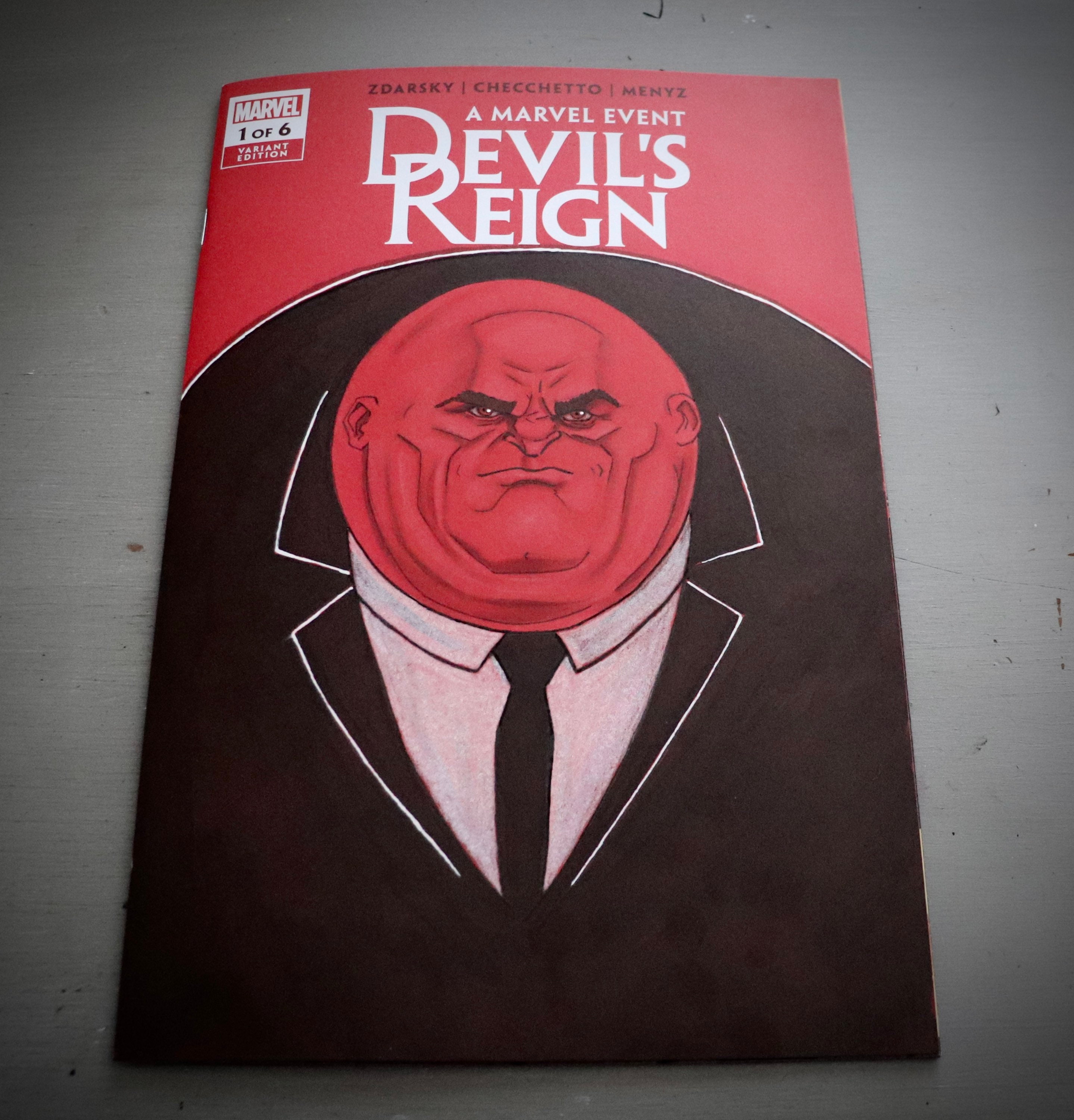 Art & Collectibles Kingpin Ink Drawing Original Art Pen & Ink etna.com.pe