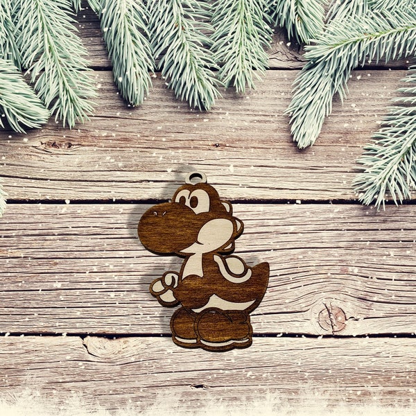 Yoshi Christmas Ornament - Etsy