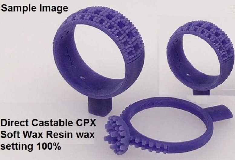 Engagement Bridals Style, Direct Castable CPX Soft Wax Resin, CPX Wax ...