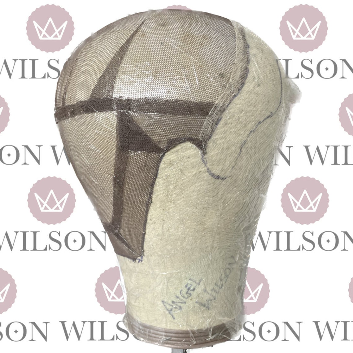 Wig Foundation - Lace Front Cap // for Ventilating Hair, Thinning Hair ...