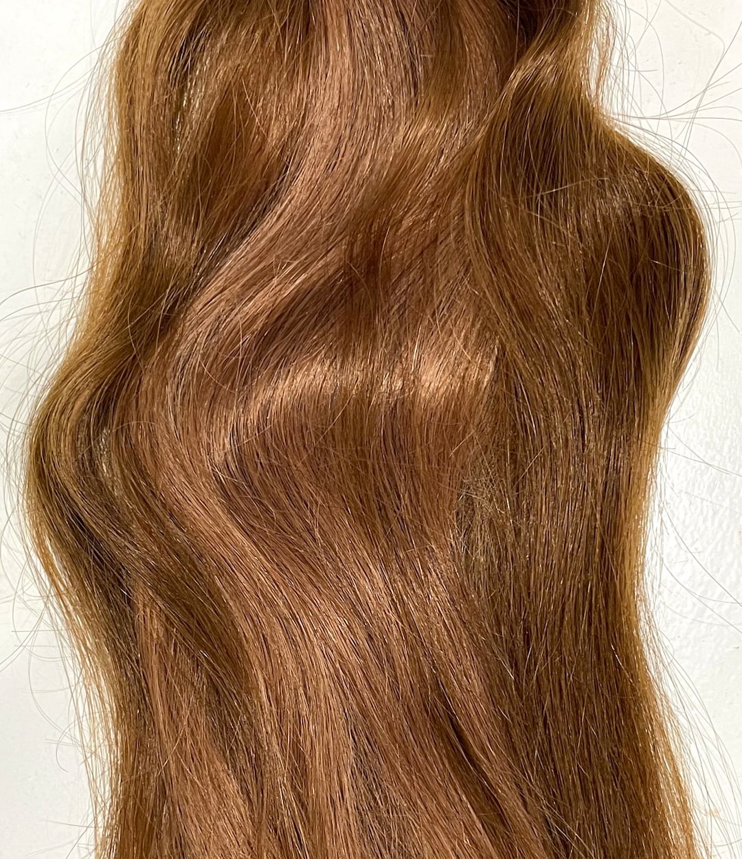 14-16” Topper - Light Brown // Human Hair, Thinning Hair, Hair Loss Wig ...
