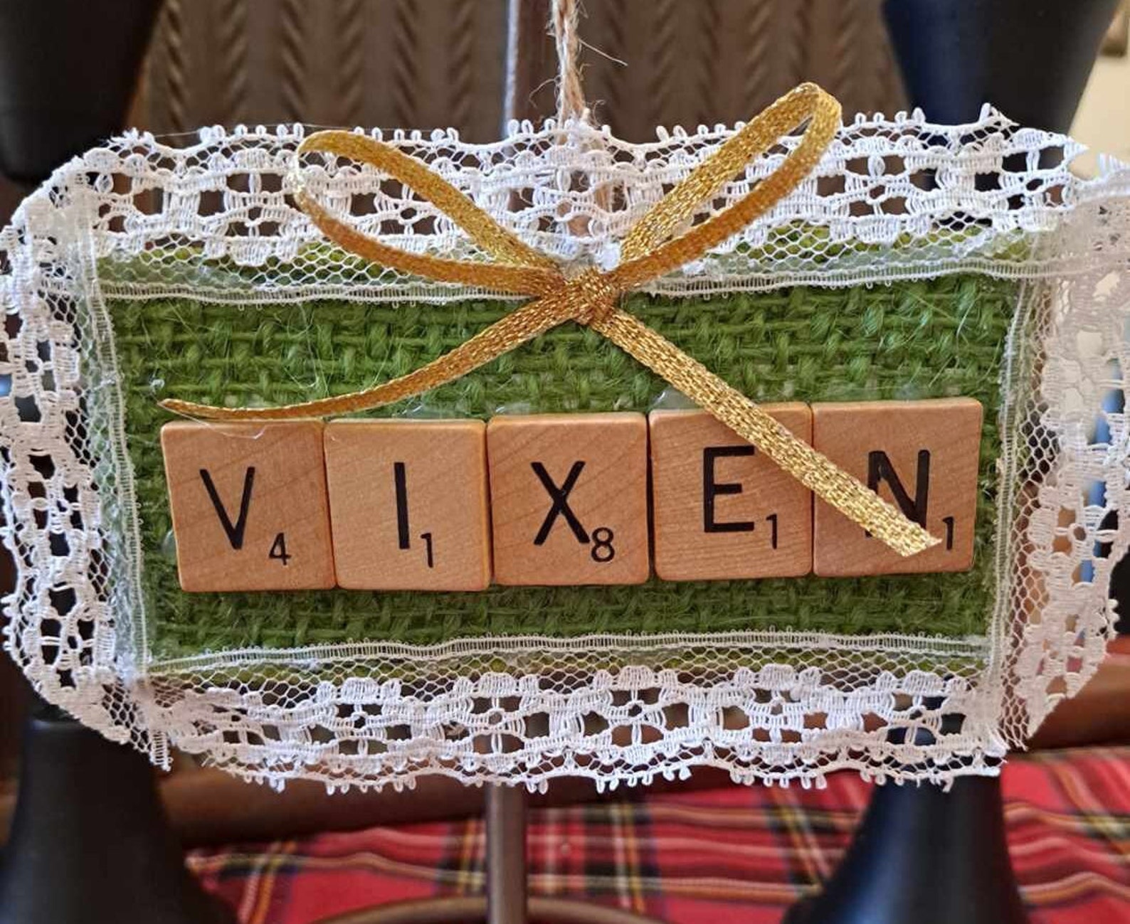 Scrabble Tree Ornaments - Etsy
