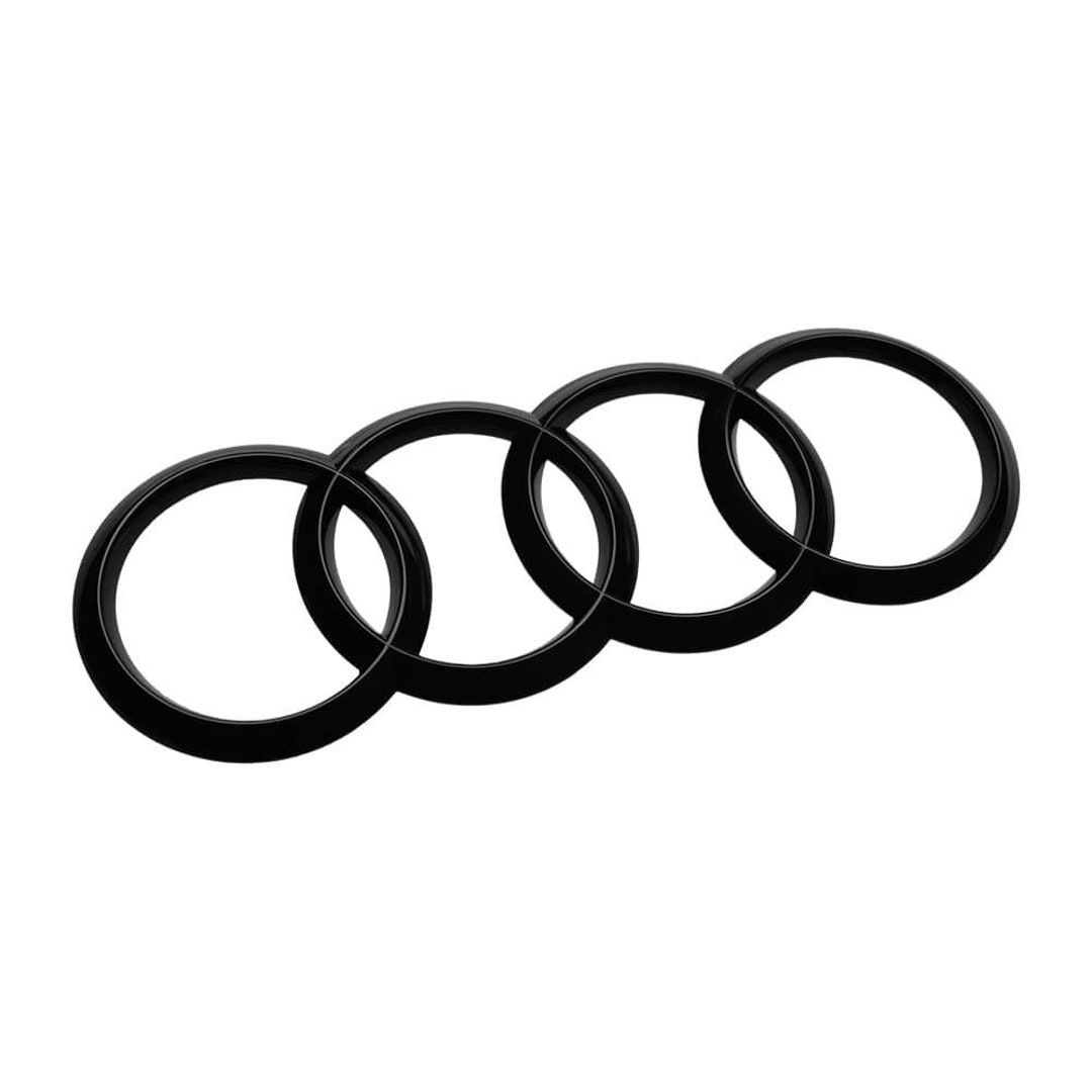 Original OEM Audi Rings Logo Rear Trunk Emblem Batch With Original ...