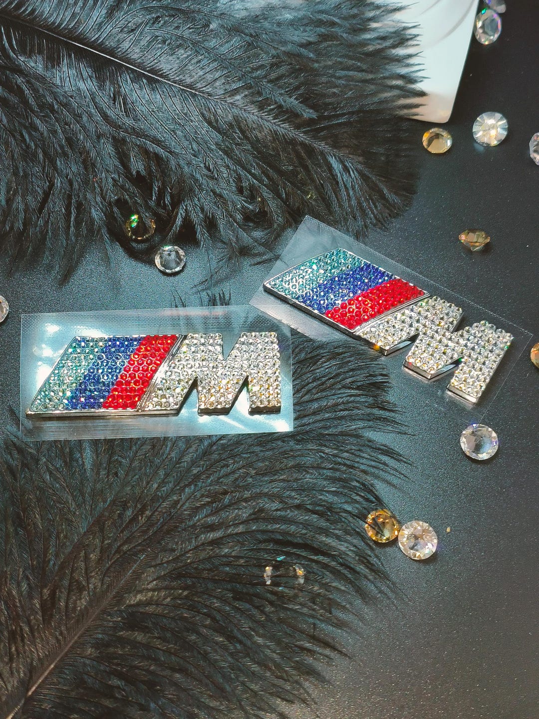 Original OEM | BMW M Line Logo Set Writing Emblem Batch | in Silver ...