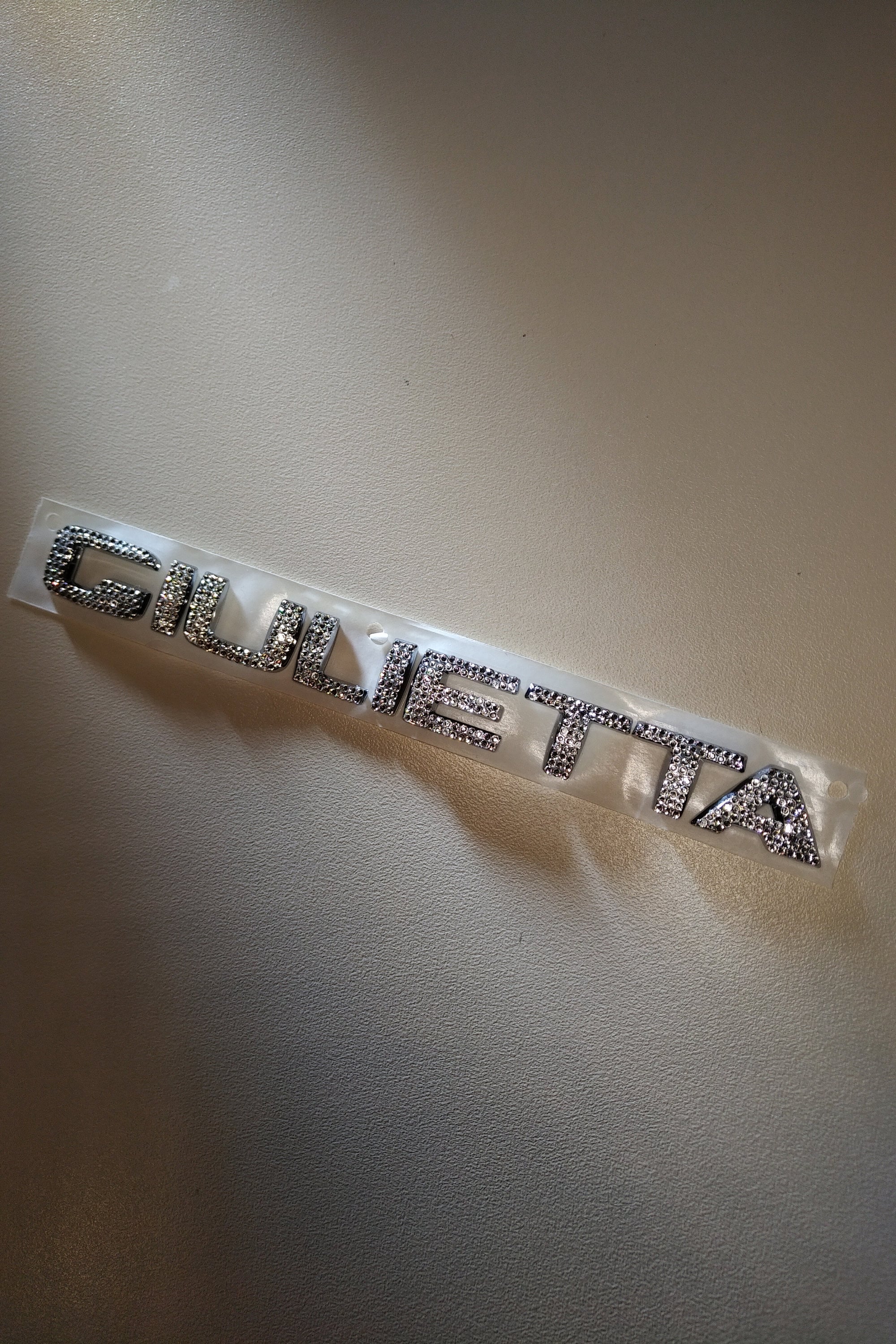 Original OEM Alfa Romeo Batch Logo Emblem Writing Giulietta Refined ...