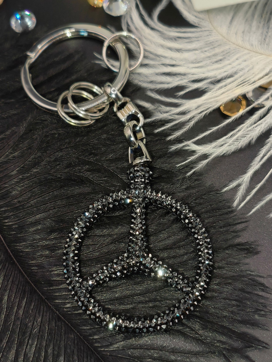 Original OEM Mercedes Benz Keychain Keyring Logo Star Emblem - Etsy