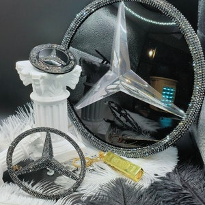 Original OEM | Mercedes Benz Logo Set 3pcs Distronic Frontgrille+hood ...