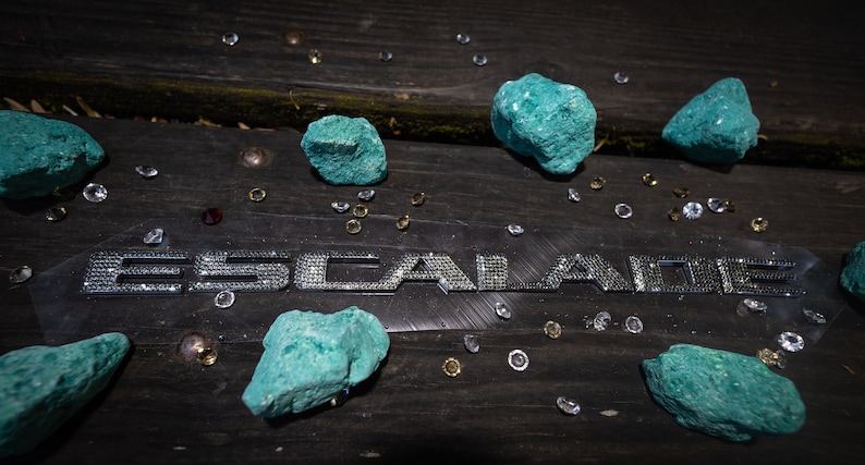 Original OEM | Cadillac Logo Escalade Writing Emblem Batch | Refined ...