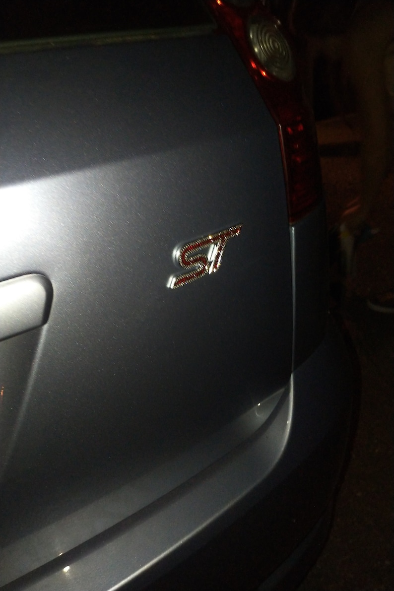 Original OEM | Ford Logo Emblem Batch Trunk ST Writing | Refined With ...