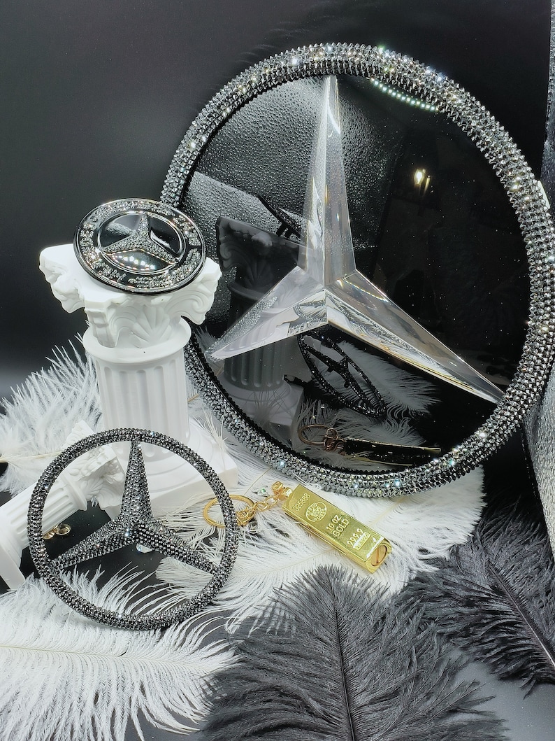 Original OEM | Mercedes Benz Logo Set 3pcs Distronic Frontgrille+hood ...