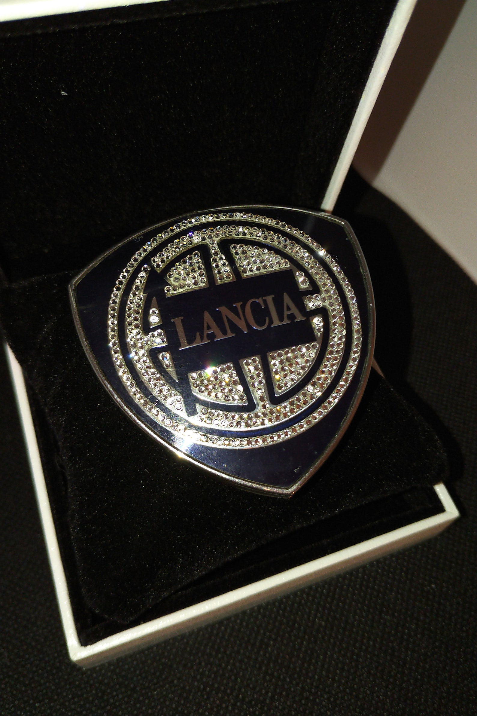 Original OEM Lancia | Batch Logo Emblem | Front or Rear Refined With ...