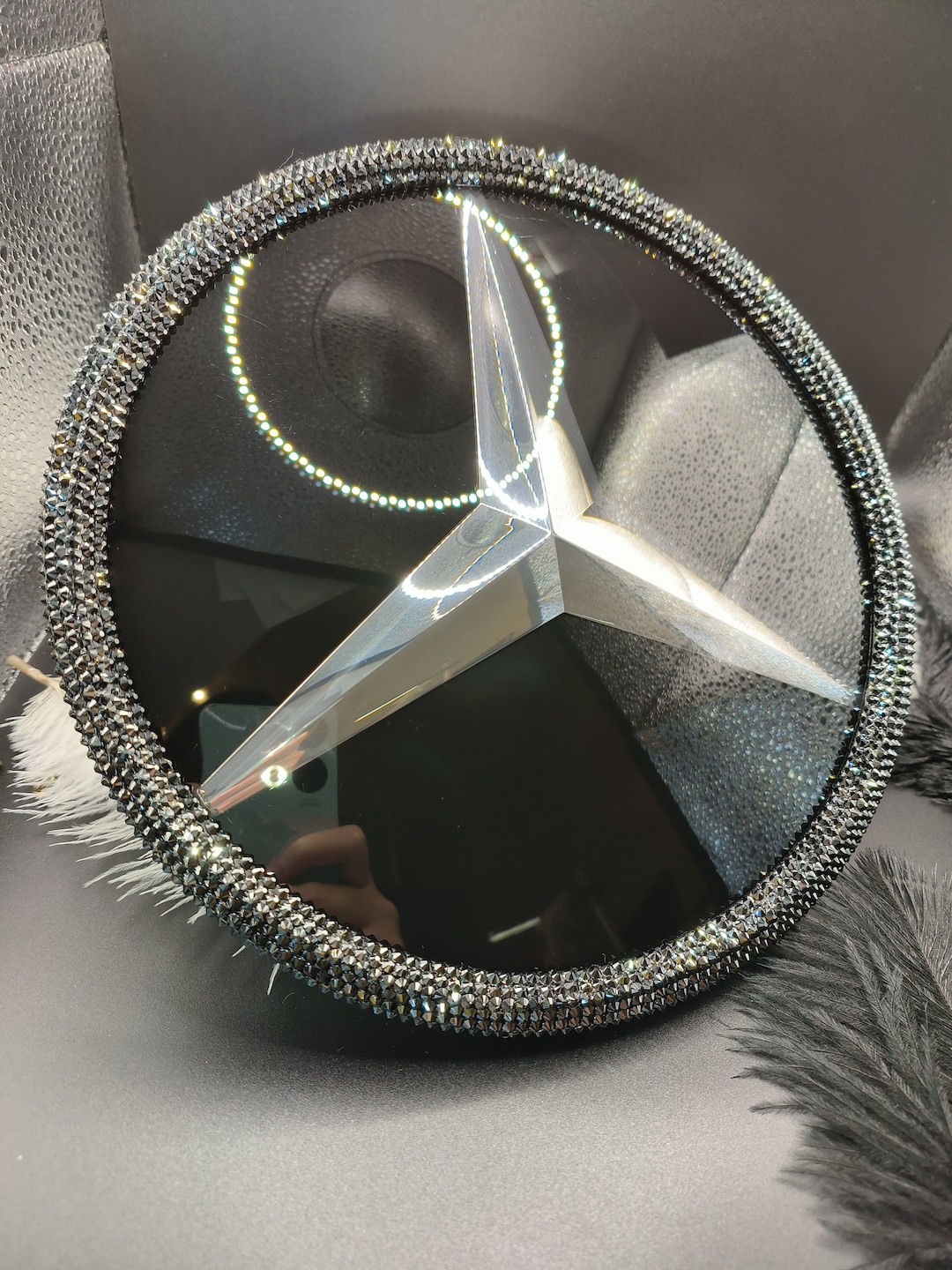 Original OEM | Mercedes Benz Logo Frontgrille Emblem Batch Star | With ...