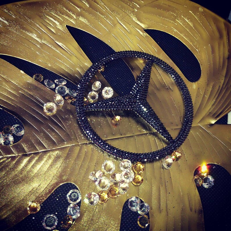 Original OEM Mercedes Benz Logo Rear Trunk Emblem Batch Star With ...