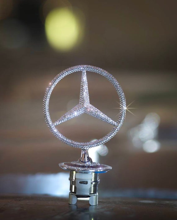 Mercedes benz rhinestone emblem store
