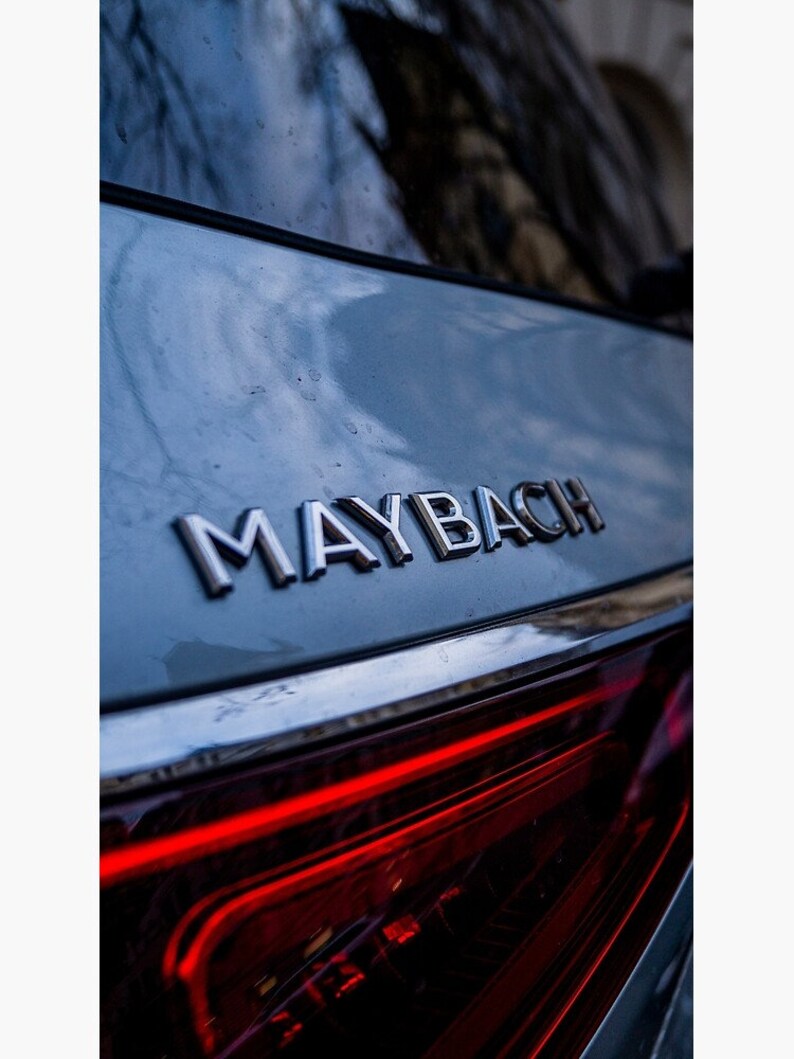 Original OEM Mercedes Benz Maybach Rear Writing Badge With Original ...