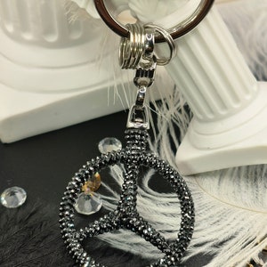 Original OEM Mercedes Benz Keychain Keyring Logo Star Emblem Batch ...