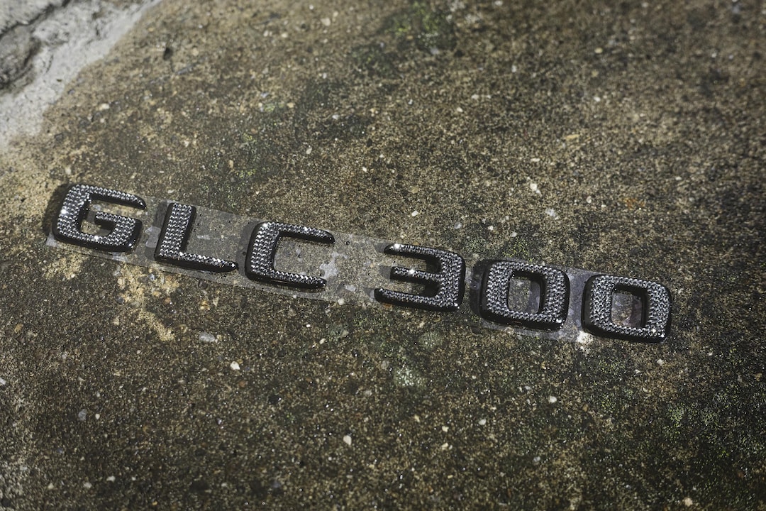 Original OEM | Mercedes Benz Logo GLC300 AMG | Coupe Limo Writing ...