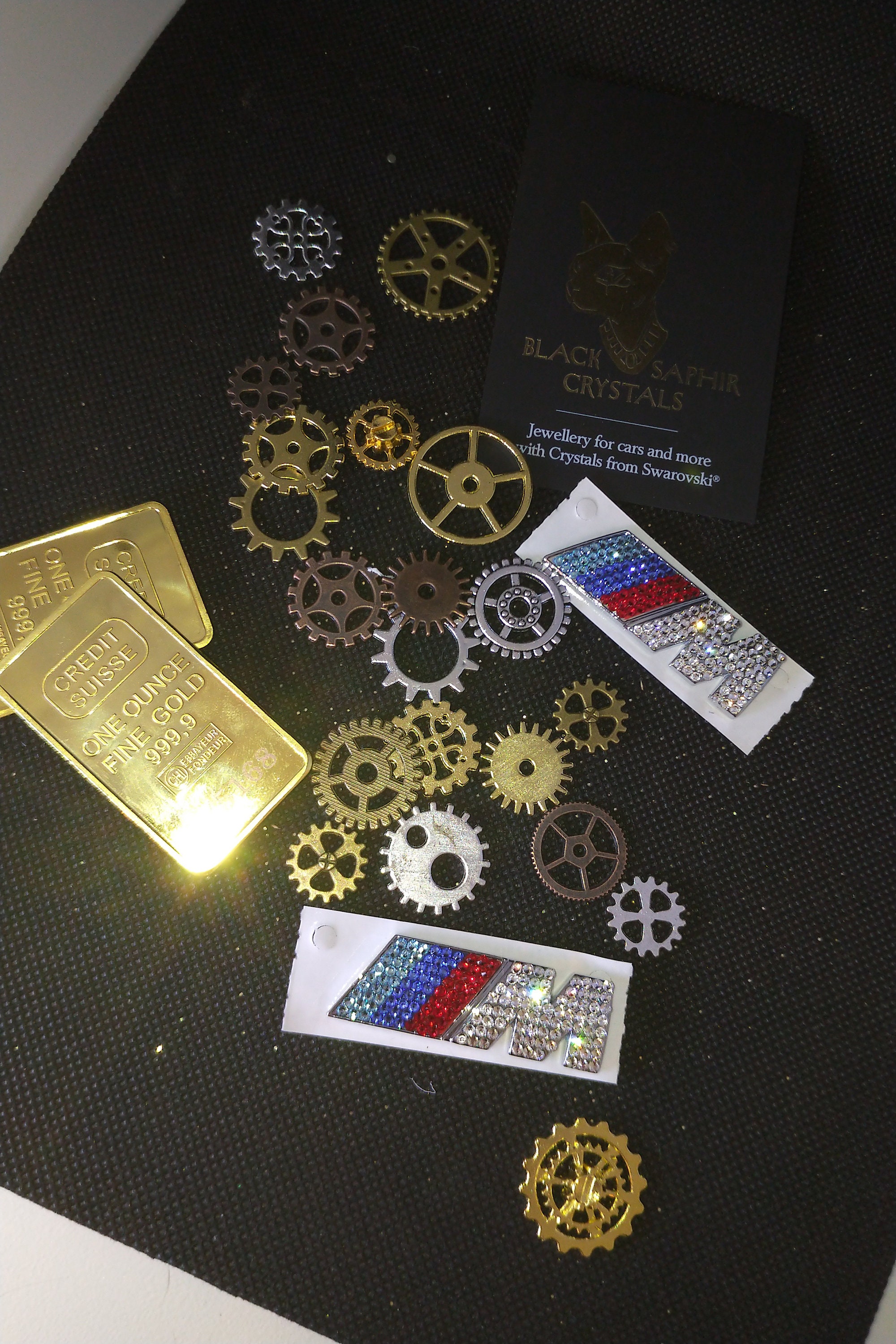 Original OEM BMW M Line Logo Set Writing Emblem Batch in Silver With ...