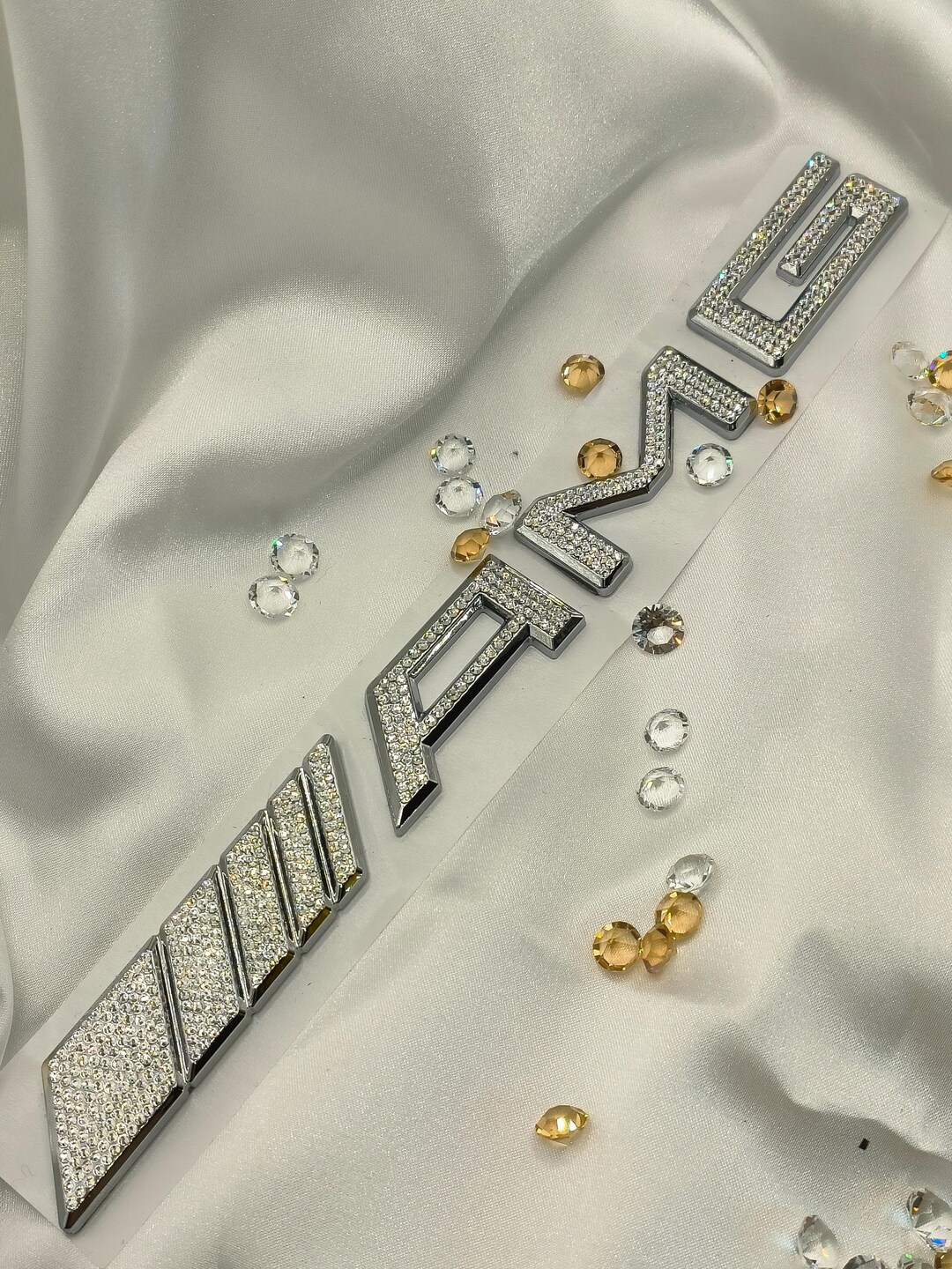 Original OEM | Mercedes Benz Logo AMG Writing Emblem Batch Silver ...