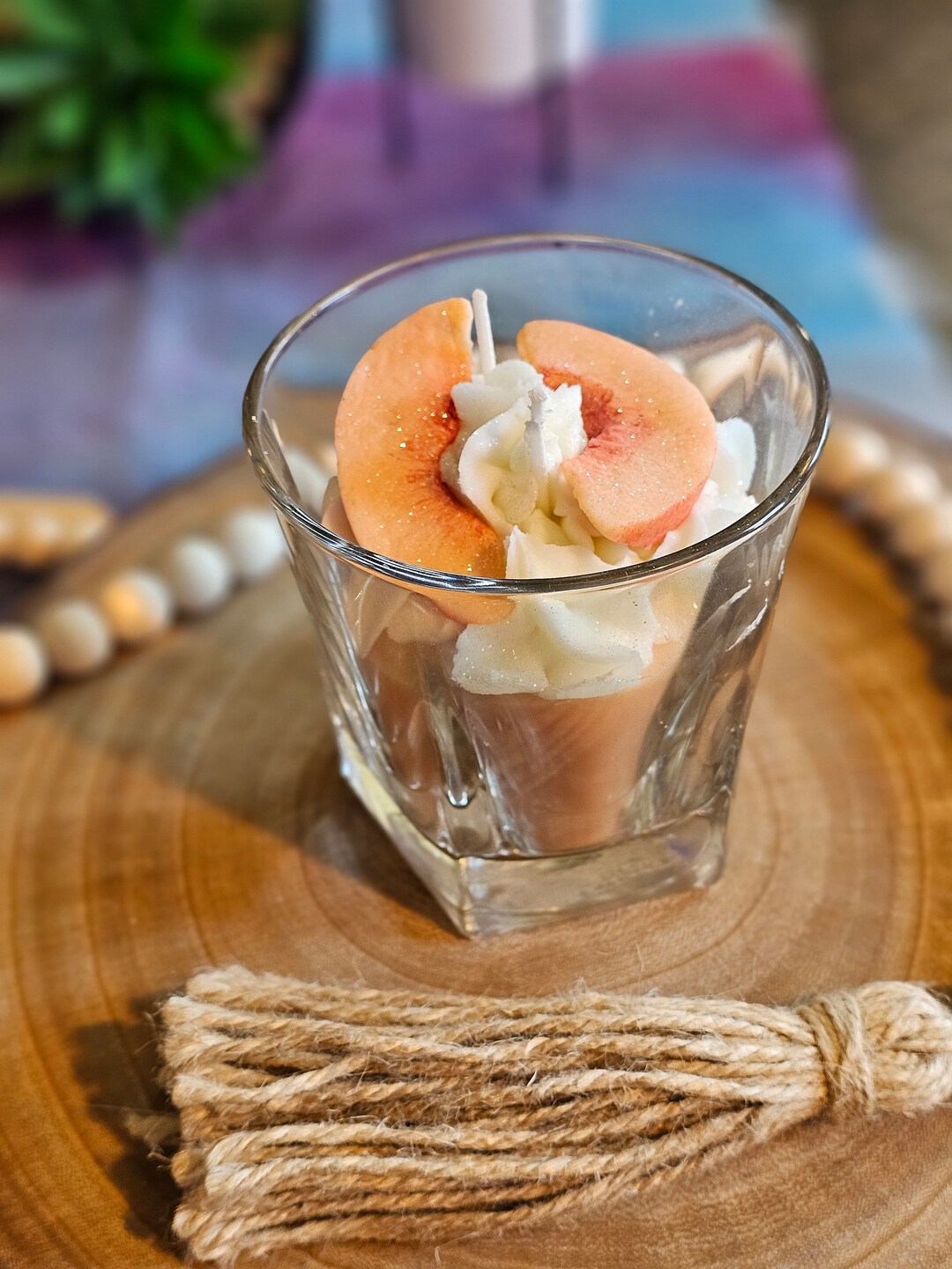 Georgia Peach. Scented in a Juicy Peach With a Hint of Cream. Beautiful ...