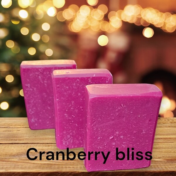 Cranberry Soap Etsy