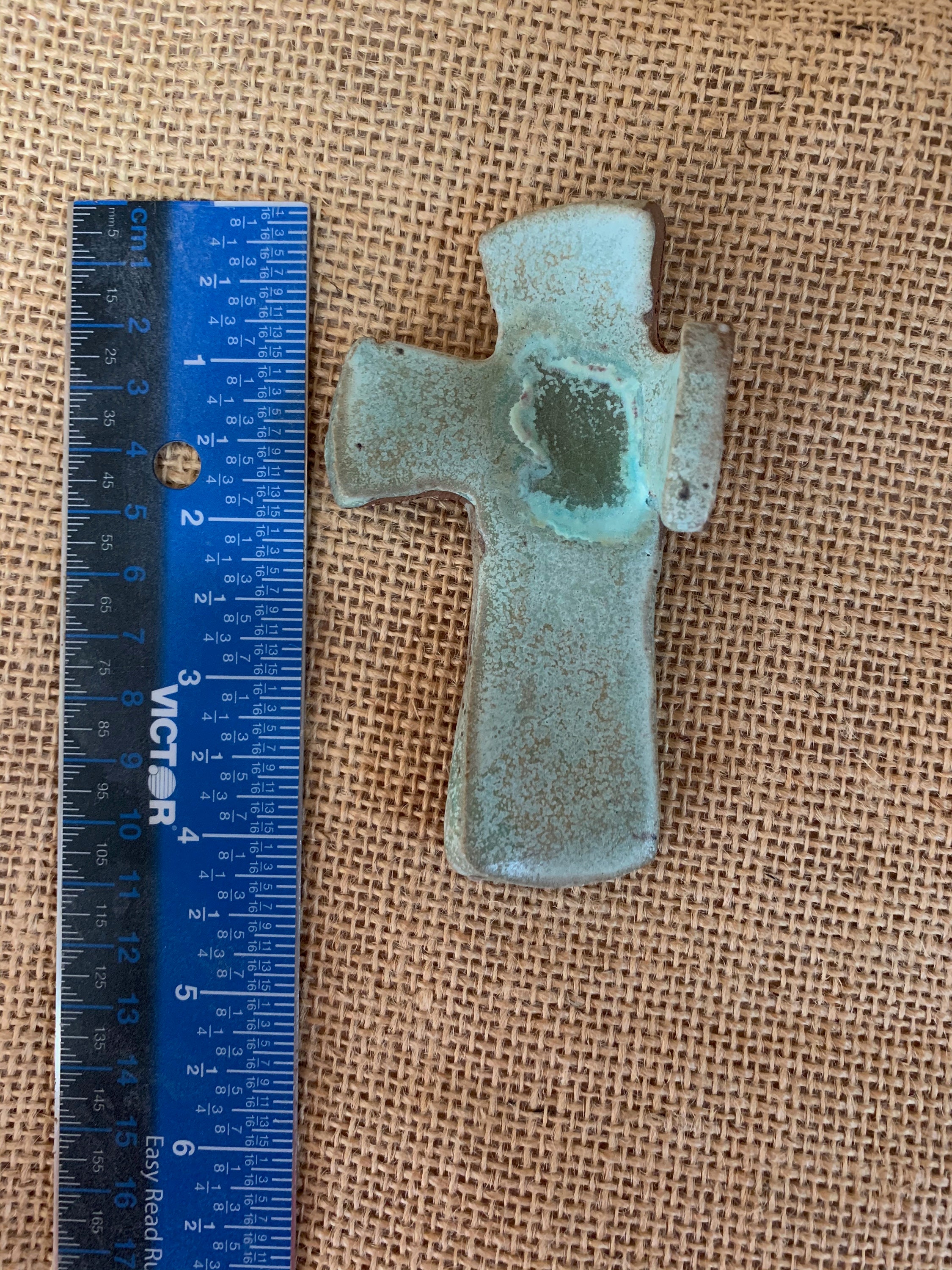 Ceramic Holding Crosses, Prayer Crosses, Hand Made Pottery - Etsy