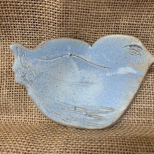 Ceramic Bird Dishes, Handmade Pottery, Jewelry Dish, Spoon Rest, Tea ...