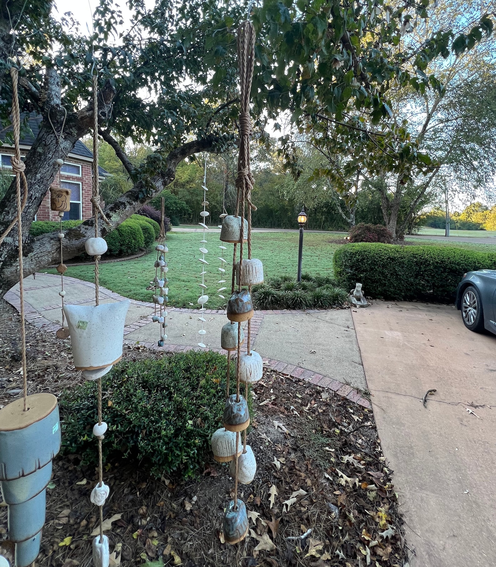 Bell-shaped, Handmade Ceramic Wind Chimes - Etsy