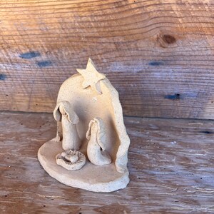 Handcrafted Ceramic Nativity Scene Unique Artisan Christmas Decor - Etsy