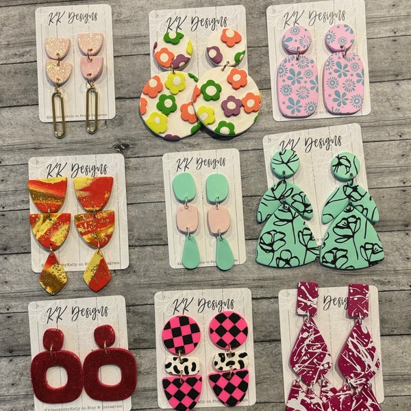 Handmade Earrings - Etsy