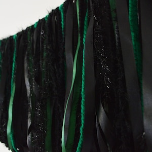 Choose Your Colour Luxury Gothic Ribbon Garland - Etsy