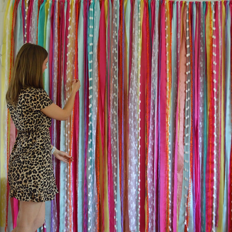 Ribbon Backdrop - Etsy