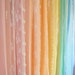 Extra Large Fabric Backdrop in Rainbow Pastels - Etsy