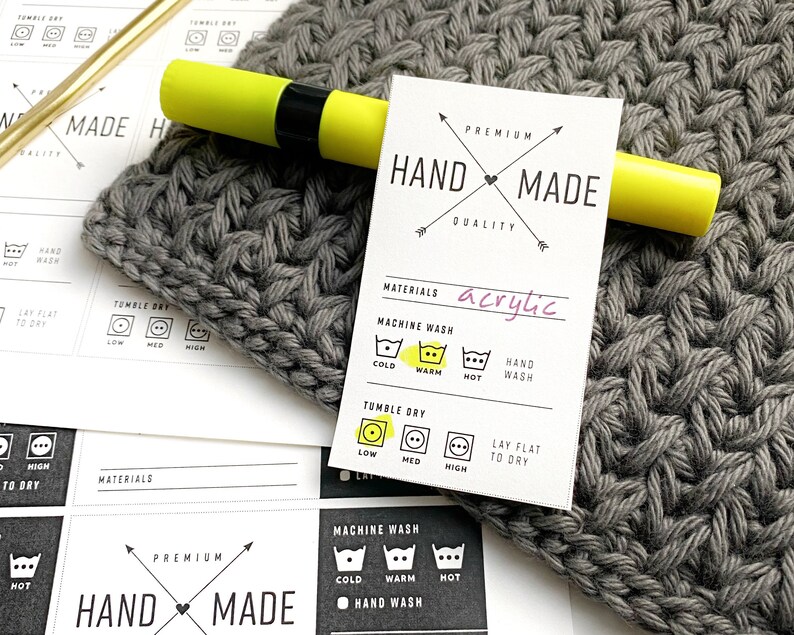 Arrows Handmade Printable Care Cards Digital Download PDF Only - Etsy