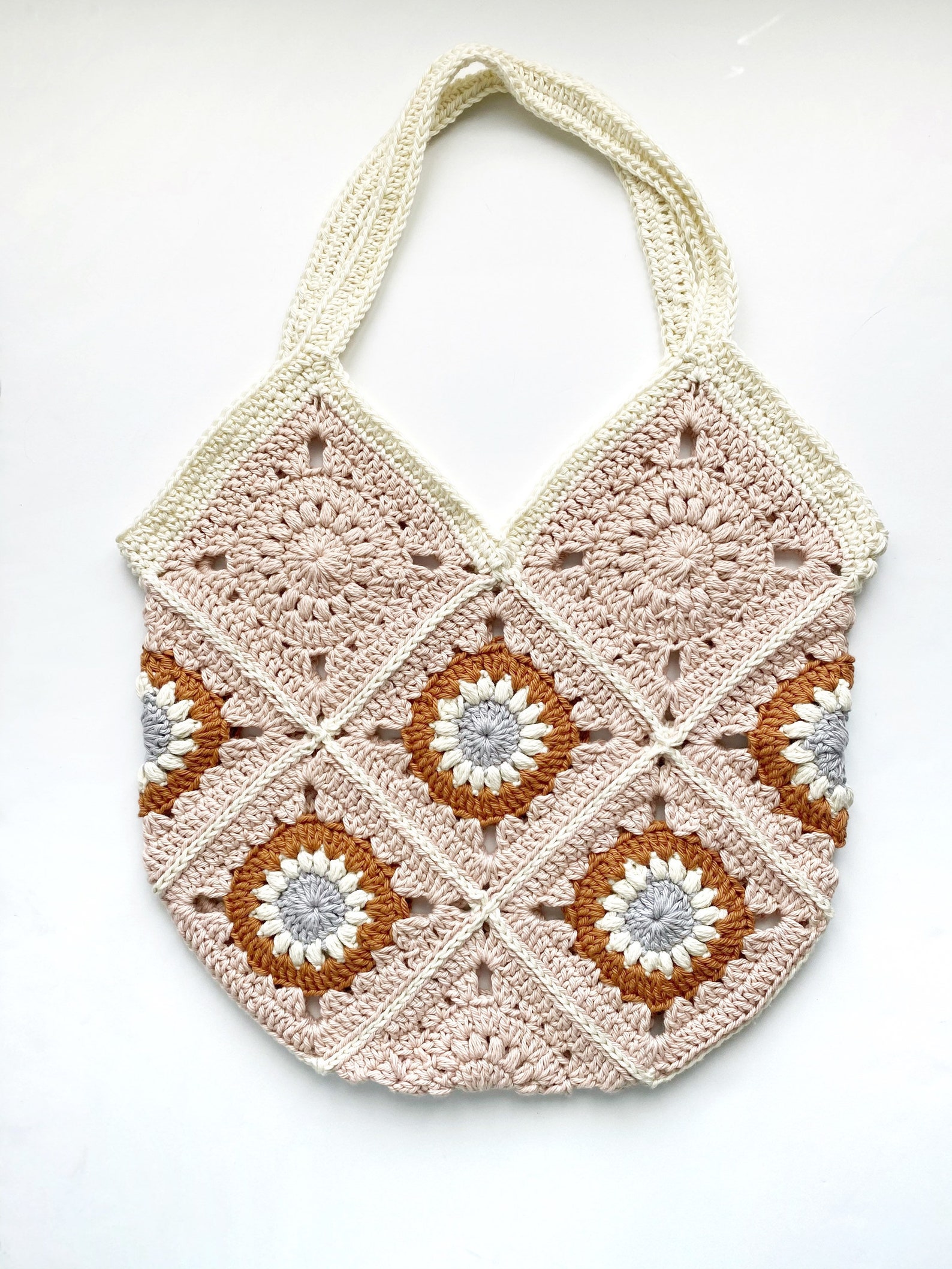 Hannah Tote Bag Pattern PDF Digital Download Granny Square - Etsy Australia