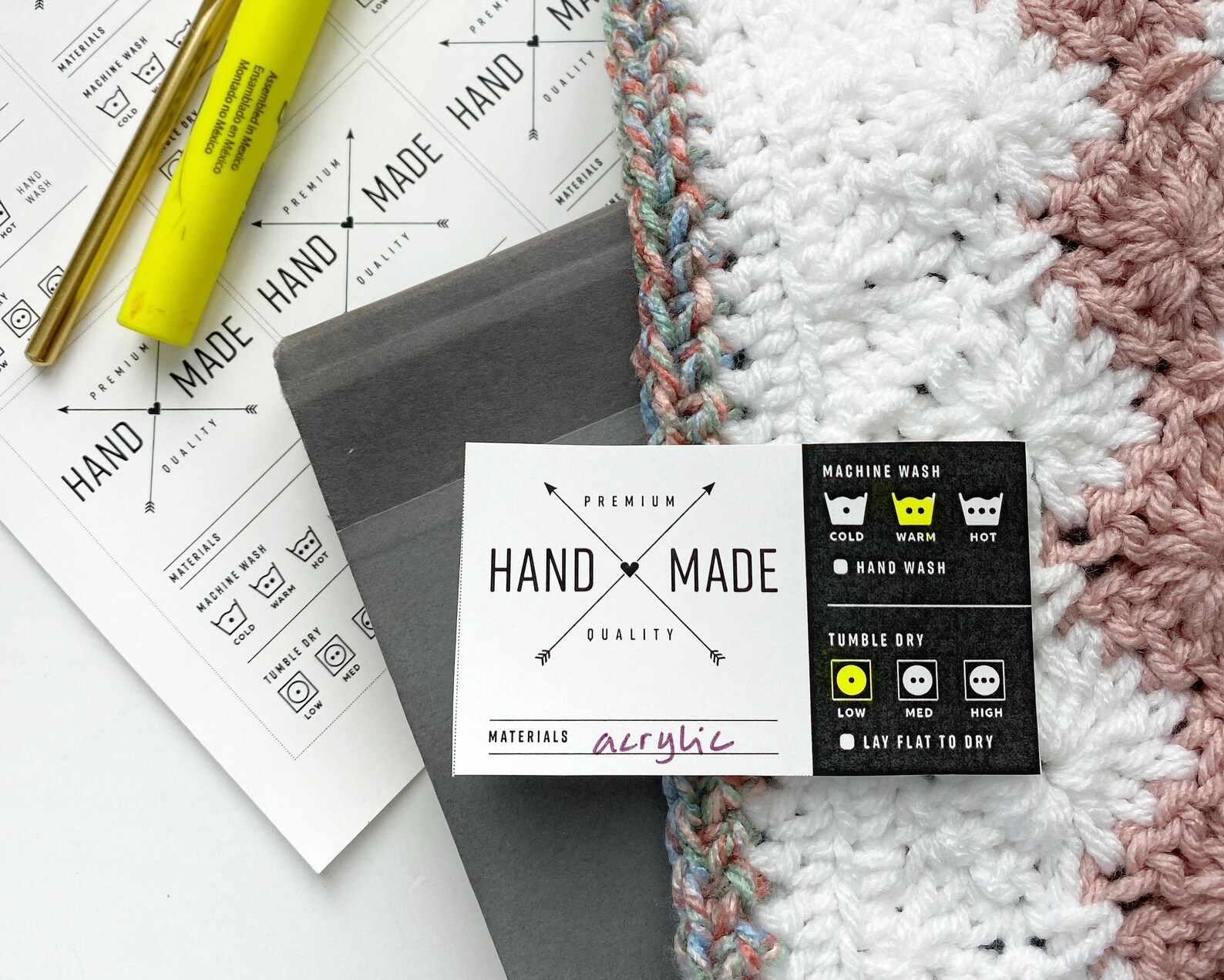 Arrows Handmade Printable Care Cards Digital Download PDF Only - Etsy