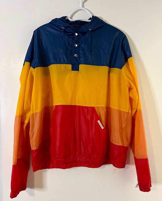 colorful windbreaker - Gem