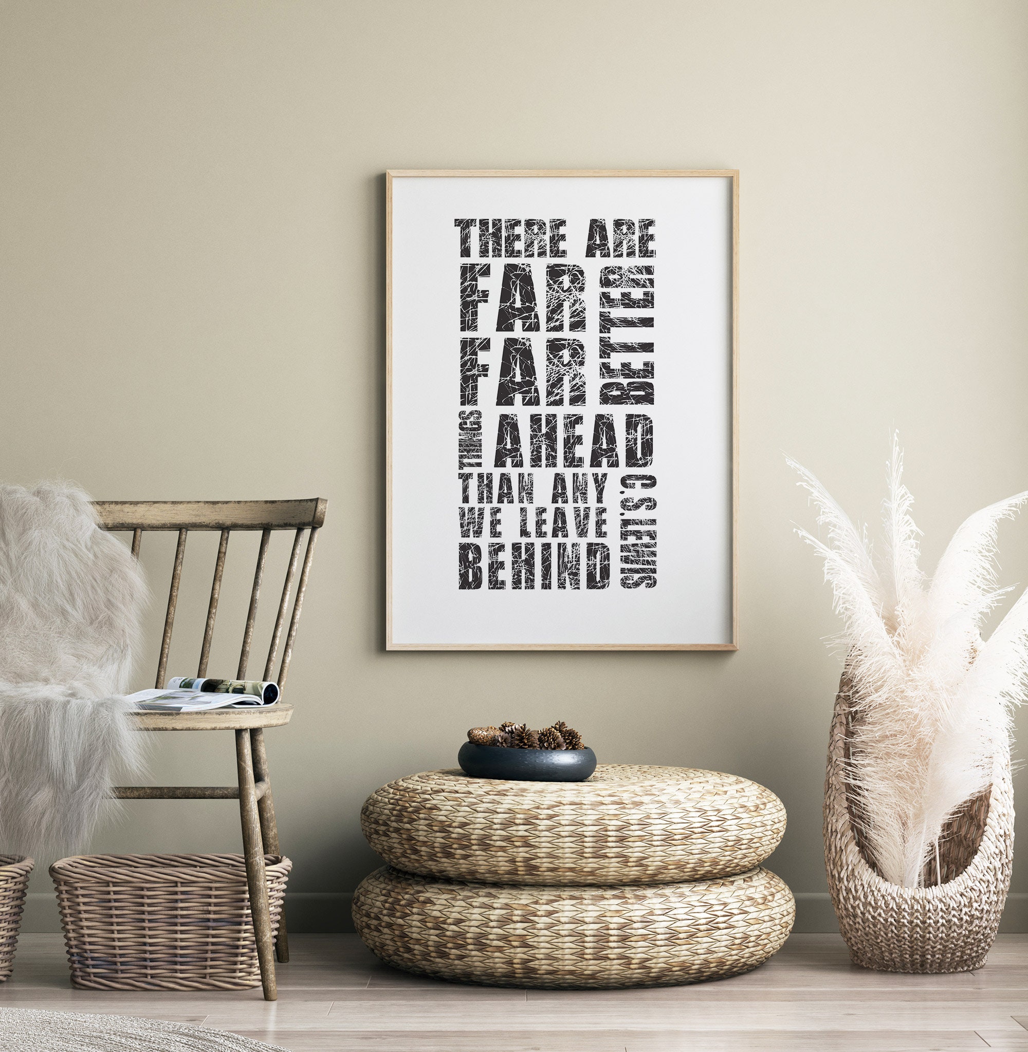 CS Lewis Literary Quote 'there Are Far Far Better Things Ahead Than Any ...