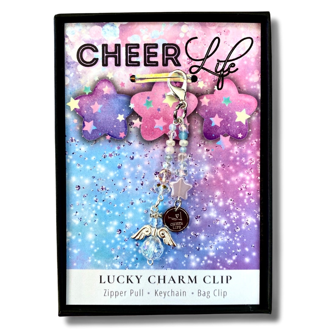 Cheer Charm Clip Cheer Team Gift Gift for Cheerleader Cheer Coach Gift ...