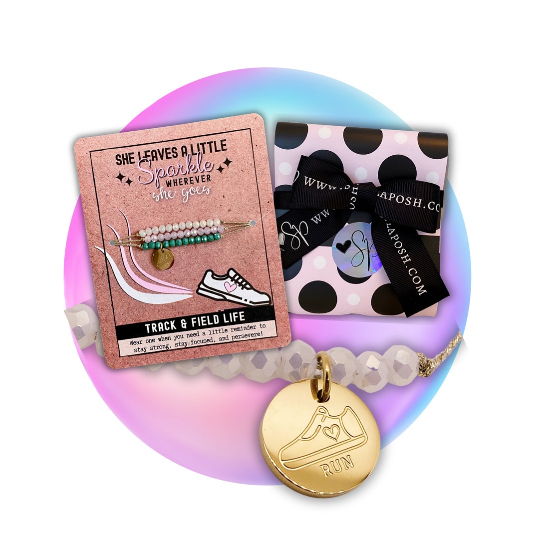 Track and Field Bracelet / Gift for Girls Track Team / Girls - Etsy