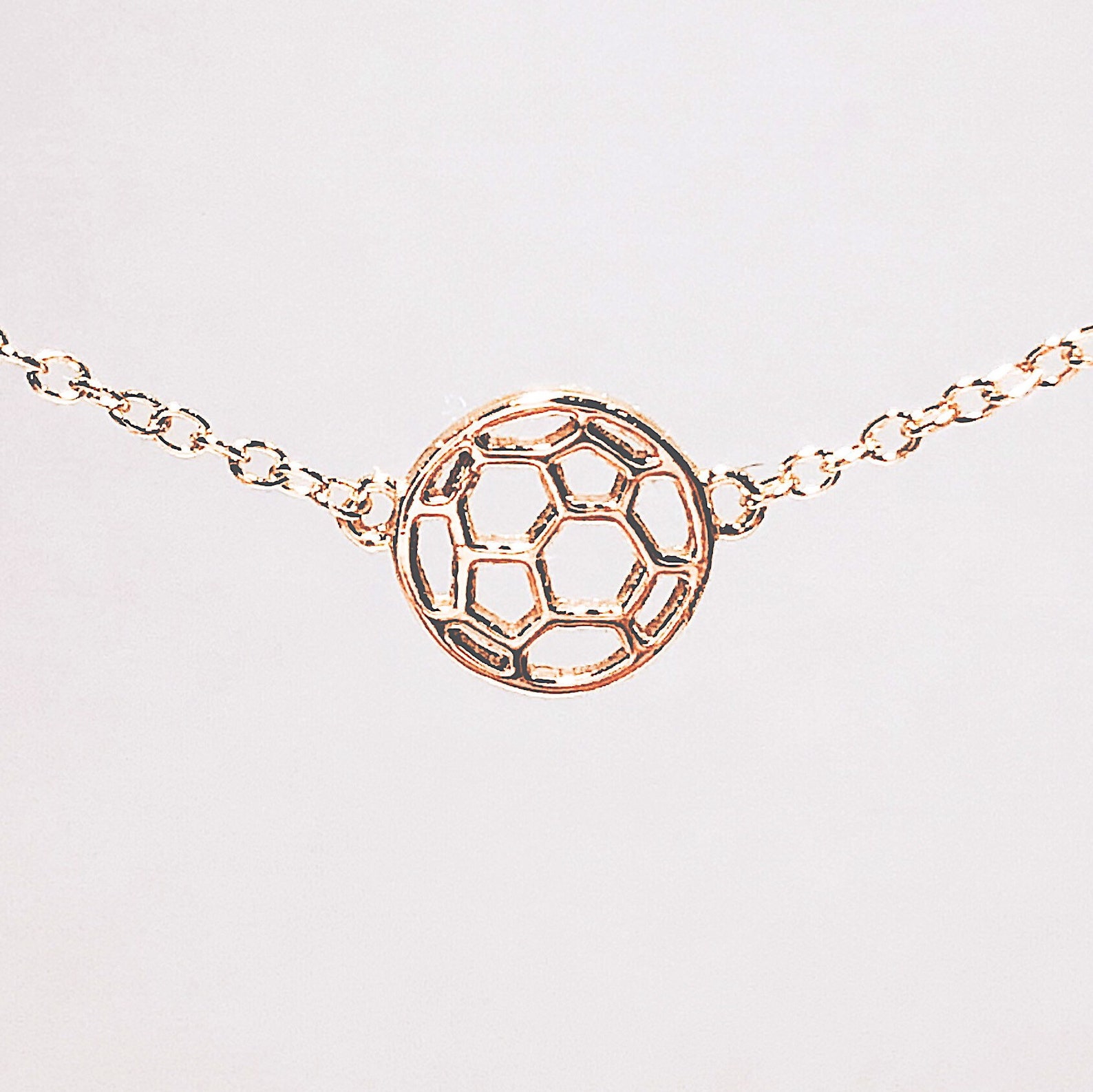 Dainty Soccer Necklace / Soccer Necklace / Soccer Jewelry / - Etsy