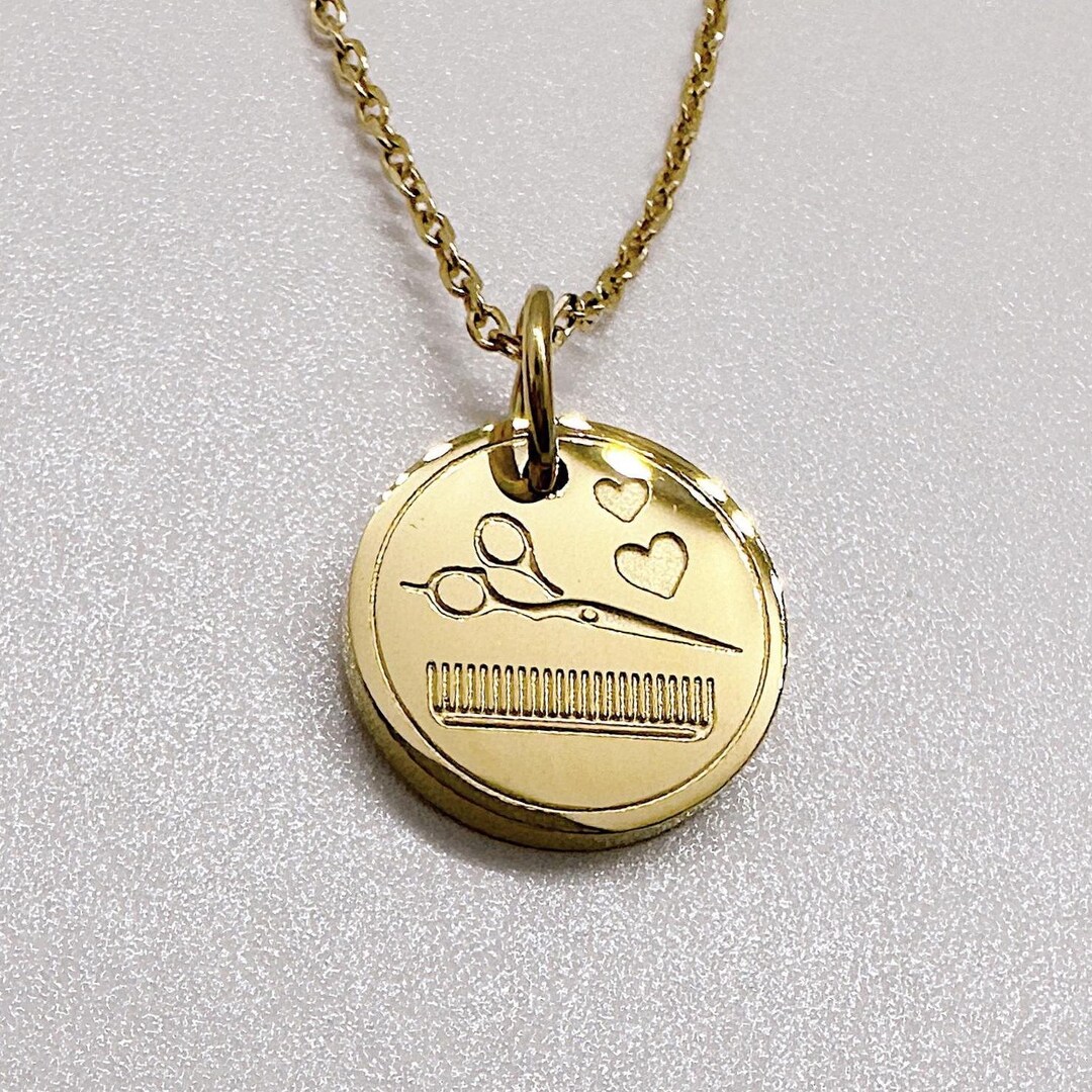 Scissor Shear Necklace - Gift for Hairstylist Christmas Birthday ...