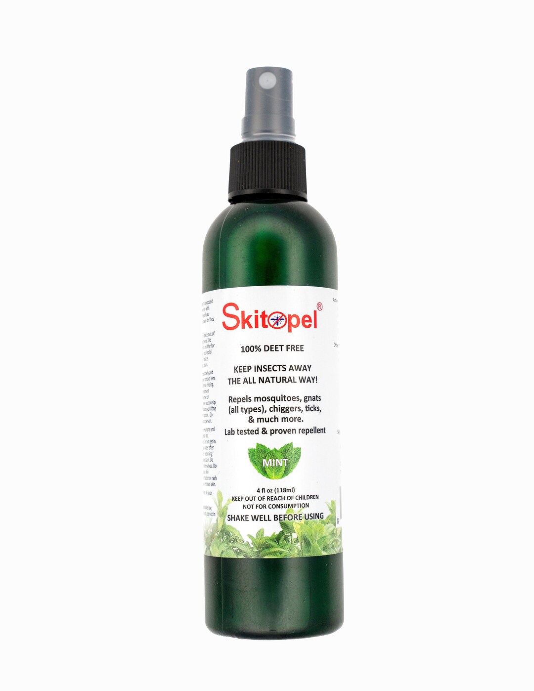 Skitopel 4oz All-natural Mint Insect Repellent - Etsy