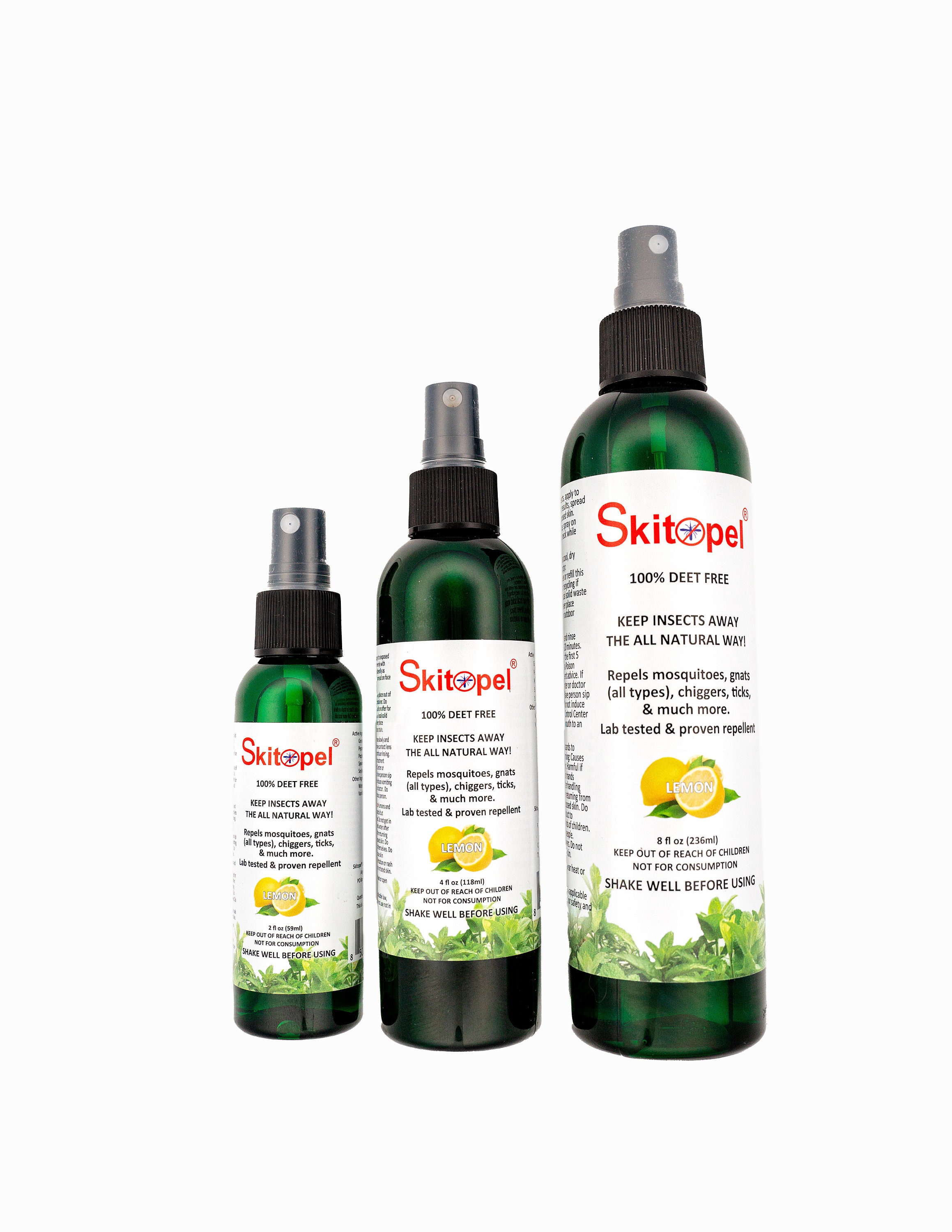 Skitopel 4oz All-natural Lemon Insect Repellent - Etsy